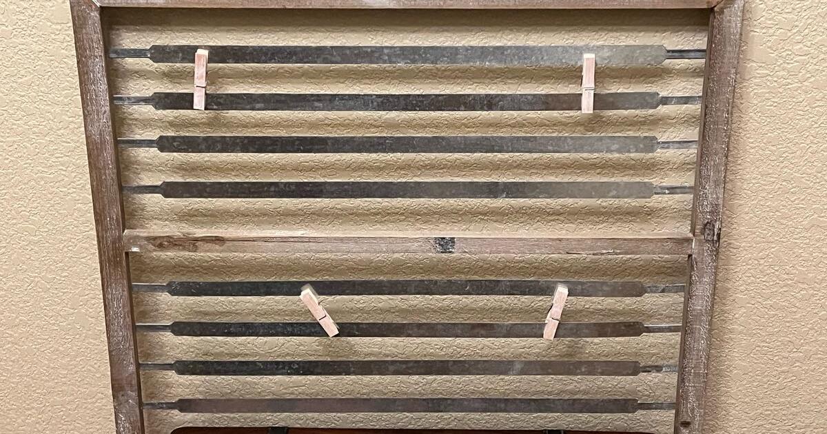 Galvanized Metal Strip Clip Collage Frame for $20 in Salado, TX | For ...