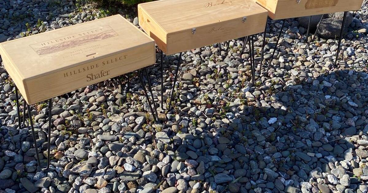 Wine box tables for $35 in Napa, CA | For Sale & Free — Nextdoor