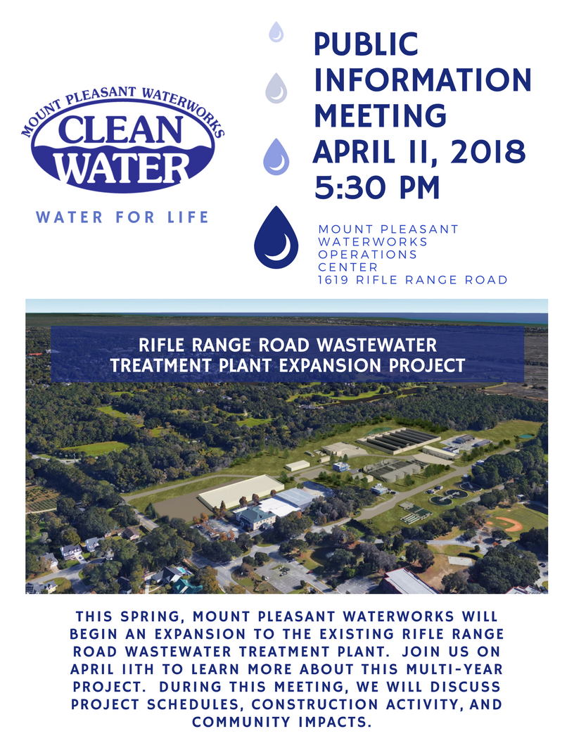 Mount Pleasant Waterworks' Public Information Meeting Regarding Rifle ...