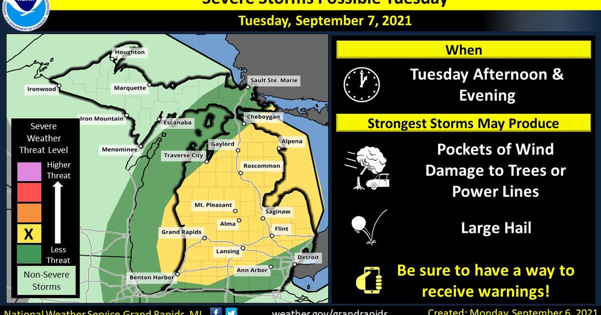 Potential severe weather tomorrow — Nextdoor