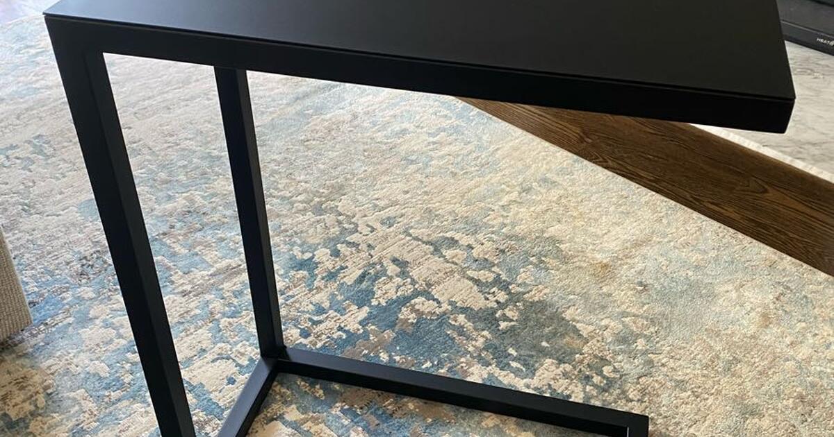 Crate & Barrel Side Table for $150 in Chicago, IL | For Sale & Free ...