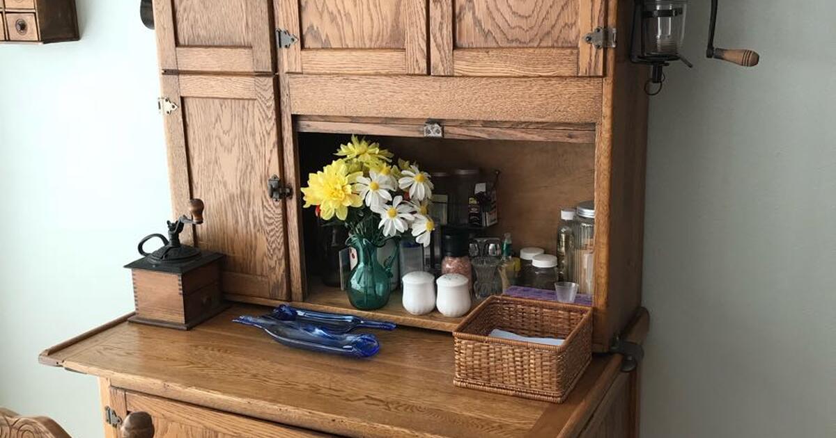 Authentic Oak Hoosier Cabinet for $775 in Albany, OR | For Sale & Free ...