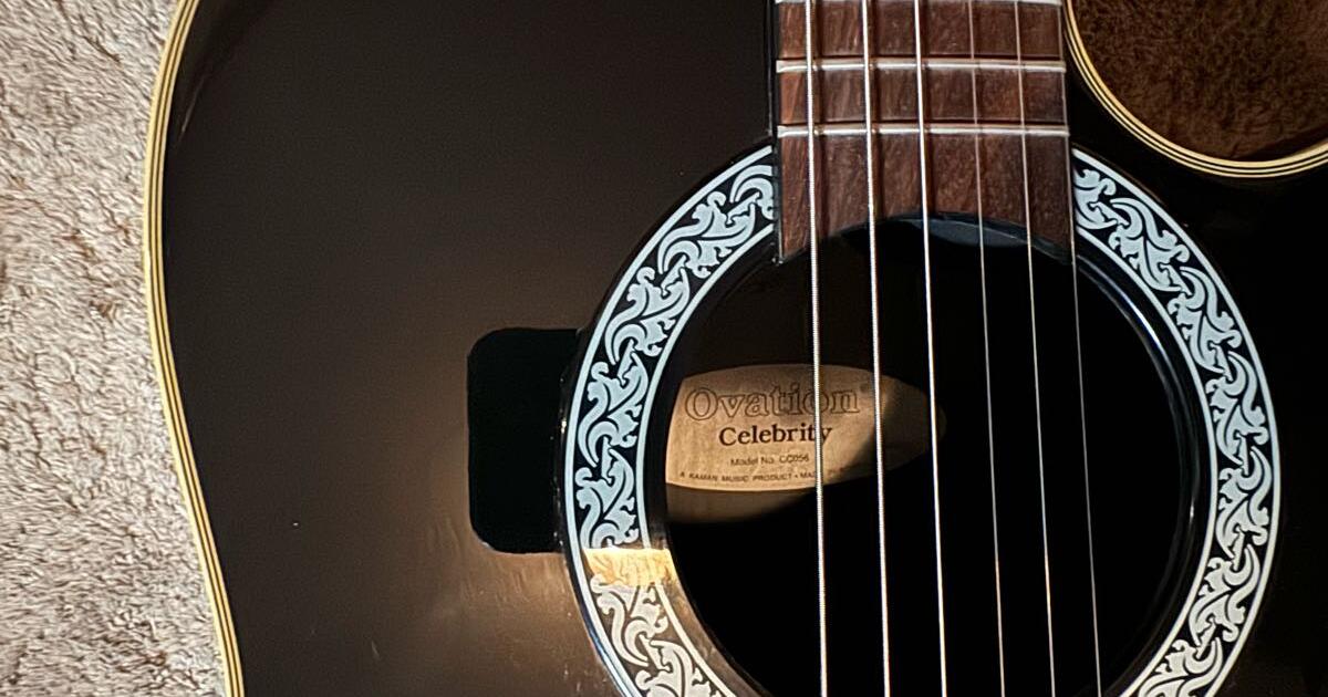 Vintage Ovation Celebrity Electric Acoustic Guitar for $335 in ...