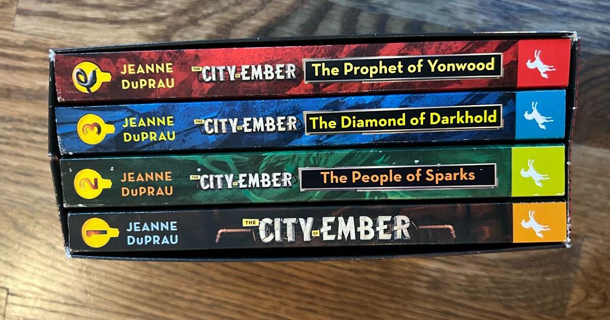 The City of Ember kids box book set for $13 in Bethesda, MD | For Sale ...
