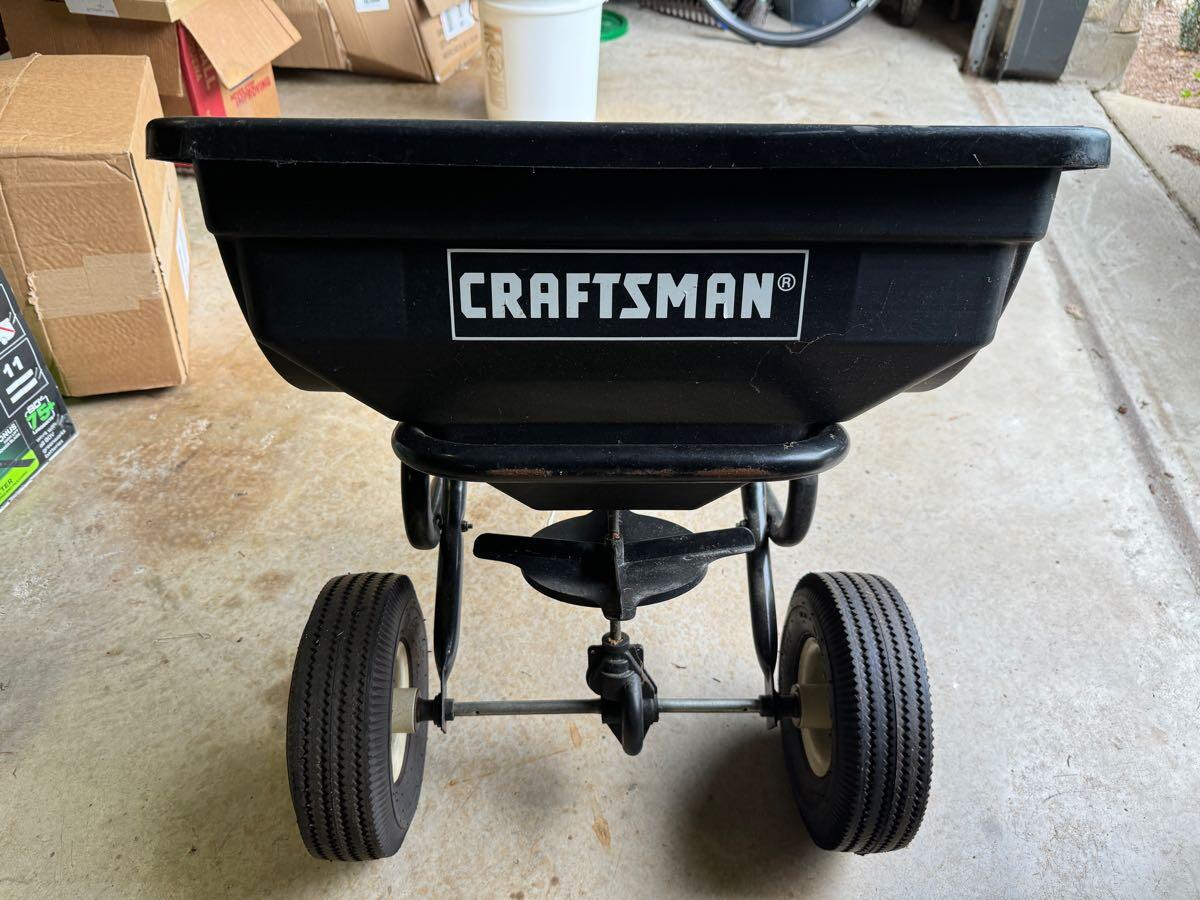 Craftsman spreader for Lawn tractor for $90 in Dripping Springs, TX ...