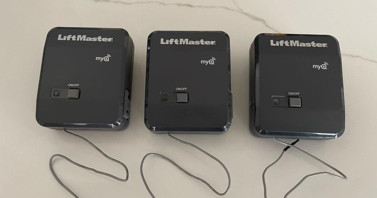 3 - LiftMaster 825LM Remote Light Control Security+2.0 MyQ Connect ...