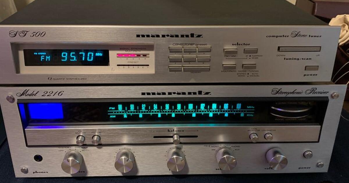 Marantz st 500 tuner (receiver not for sale) for $50 in Charlotte, NC ...