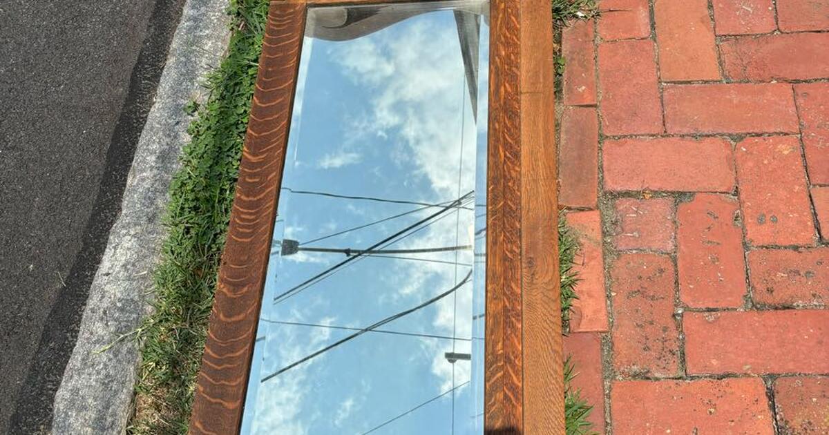Curb alert - beautiful antique mirror for Free in Media, PA | For Sale ...