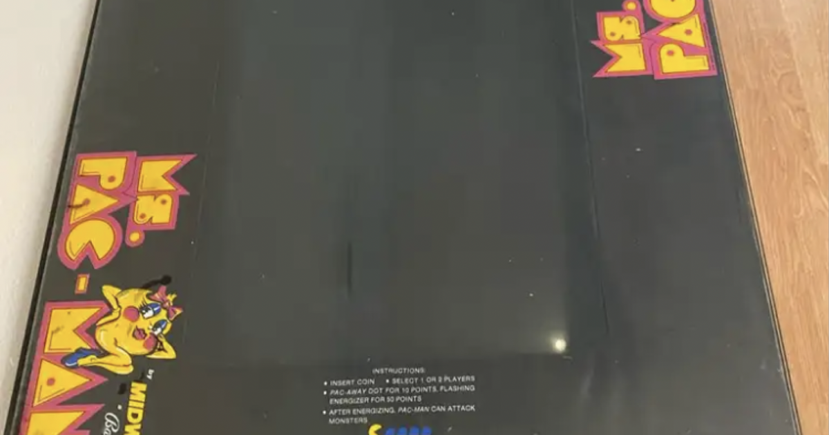 Original 1980/81 Classic Midway Ms. Pac-Man Machine for $1325 in ...