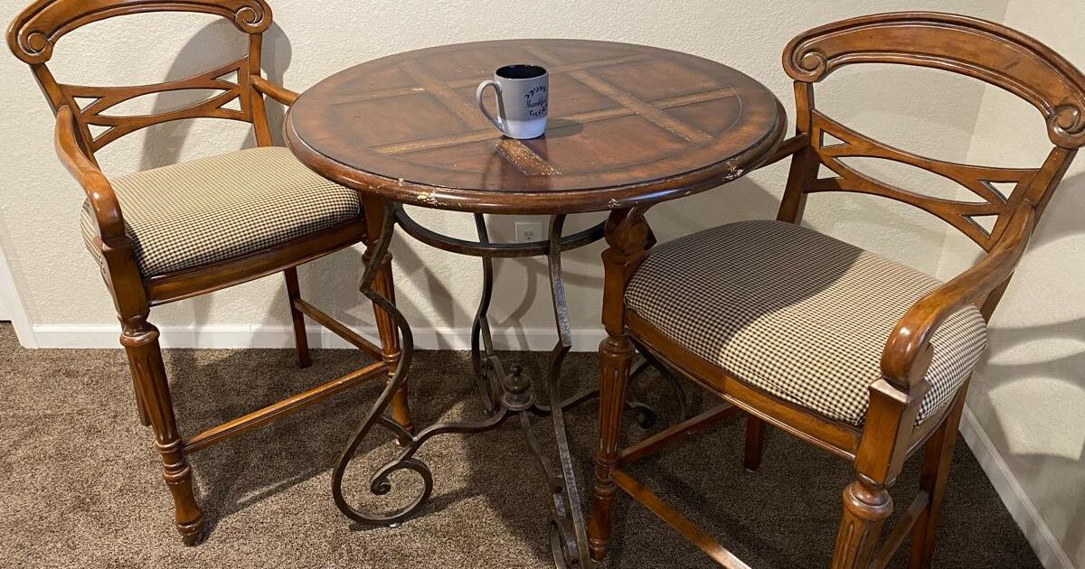 Bar table and chairs for $25 in Severance, CO | For Sale & Free — Nextdoor