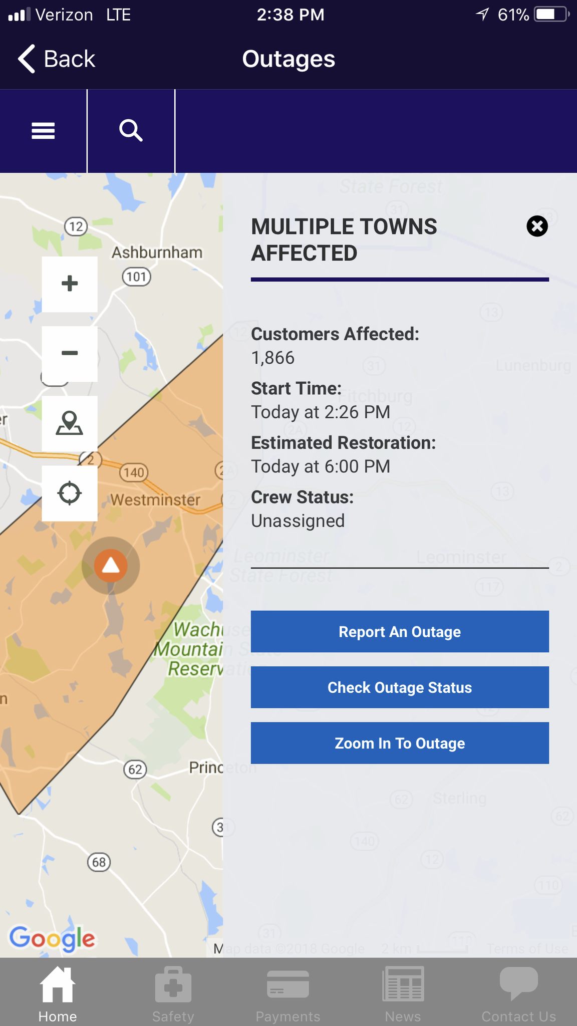 Power Outage Notification (Westminster Police Department) — Nextdoor ...