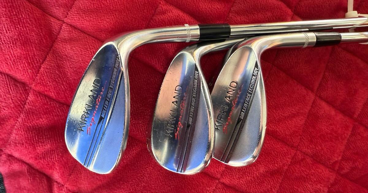 Kirkland Signature Set of 3 Wedges for $100 in The Villages, FL | For ...