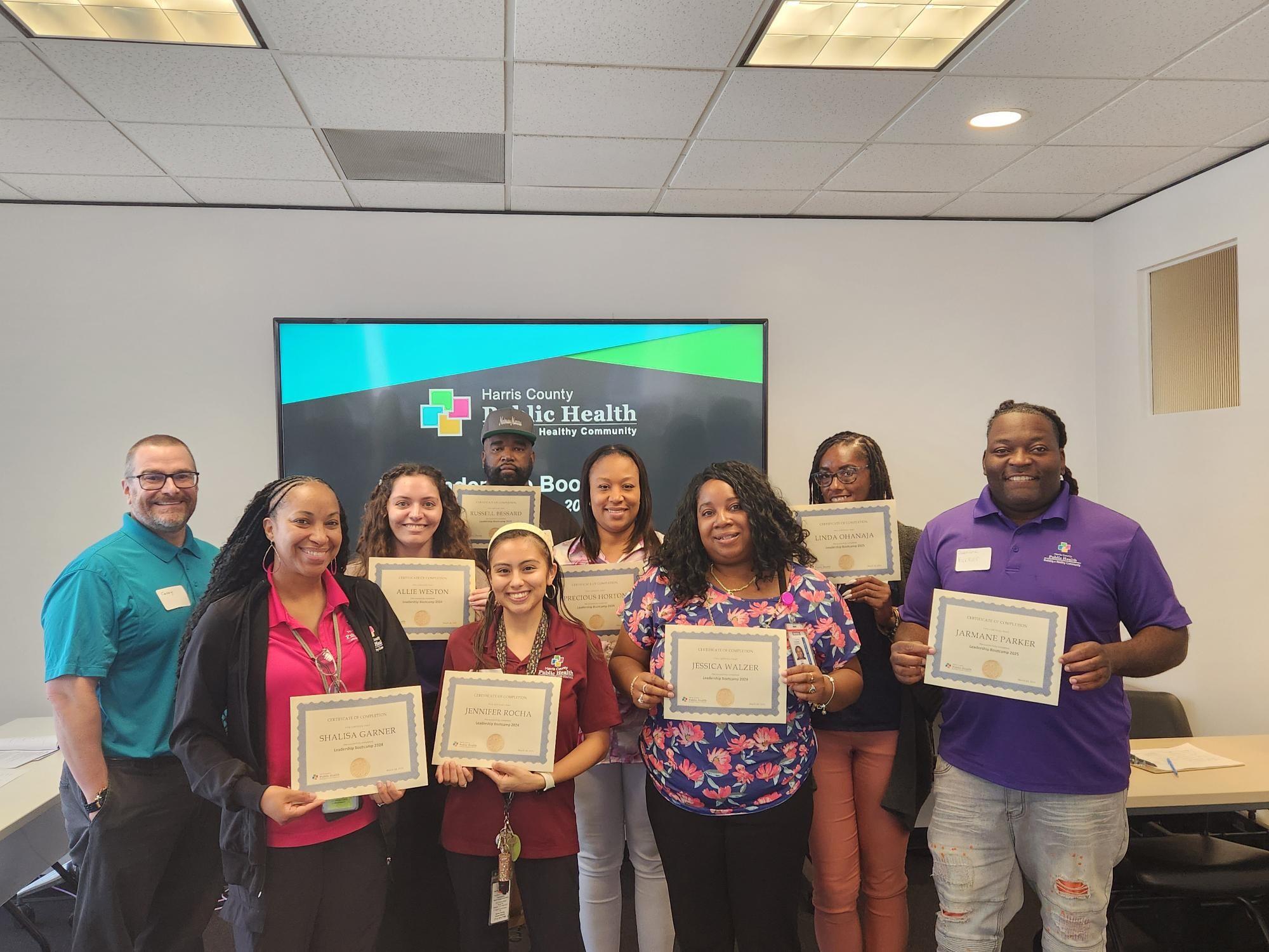 We are thrilled to celebrate the graduates of our latest Harris County ...