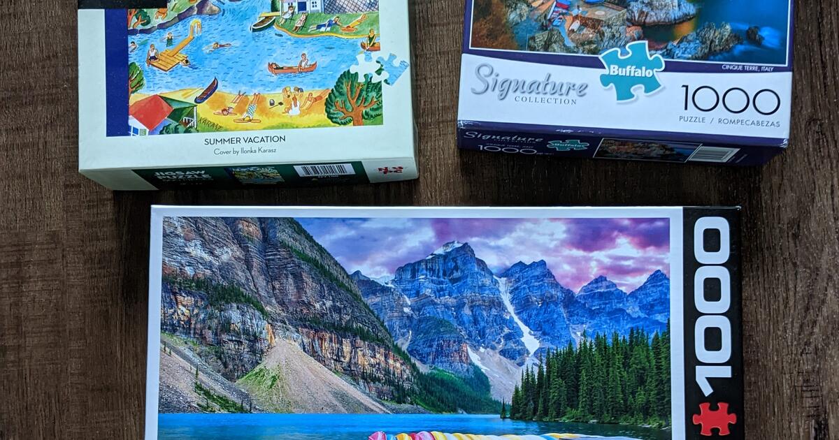 Jigsaw Puzzles Qty 3 for $10 in Atlanta, GA | For Sale & Free — Nextdoor