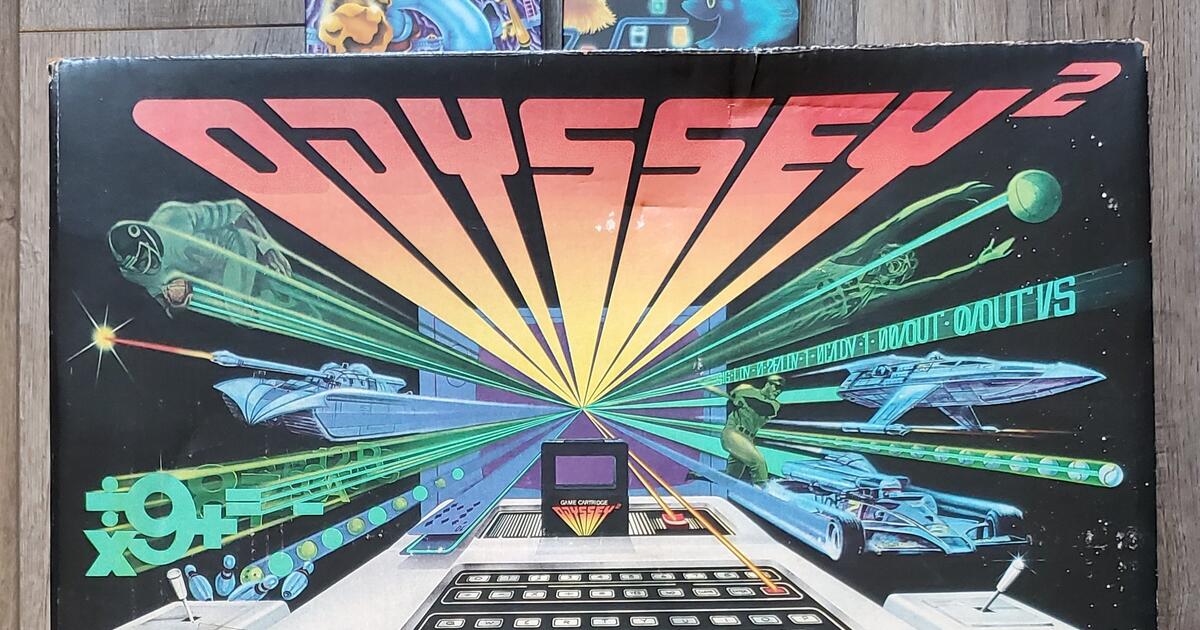 VINTAGE MAGNAVOX ODYSSEY 2 VIDEO GAME CONSOLE + 6 GAMES for $125 in ...