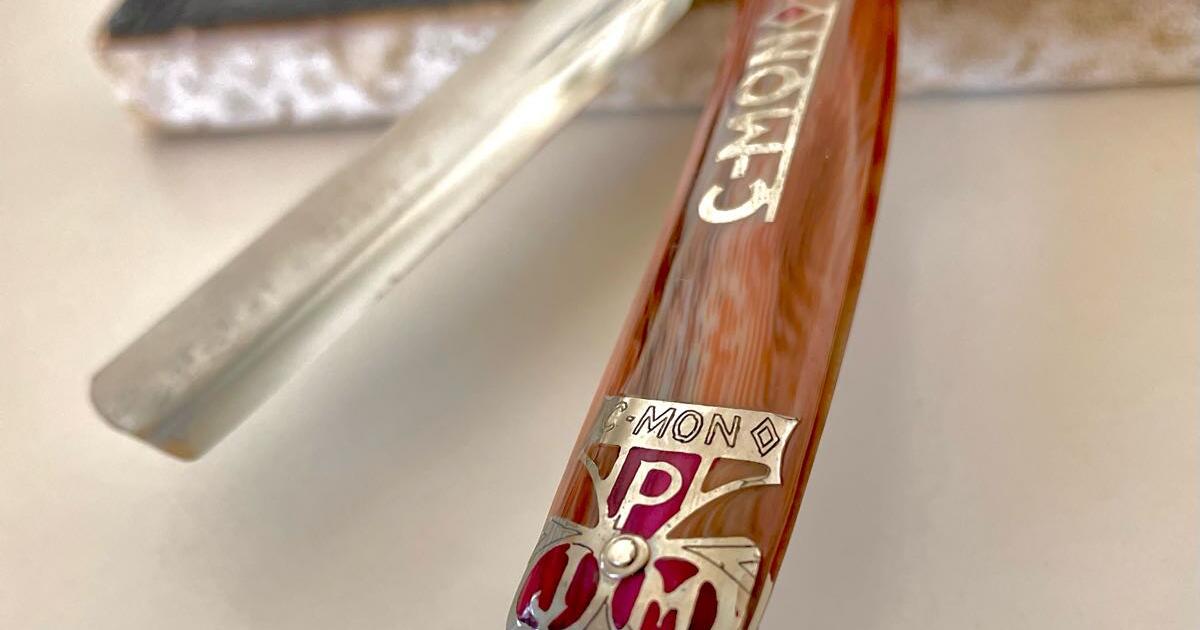 Beautiful Vintage Peter J. Michels Barber Straight Edge Razor for Free ...