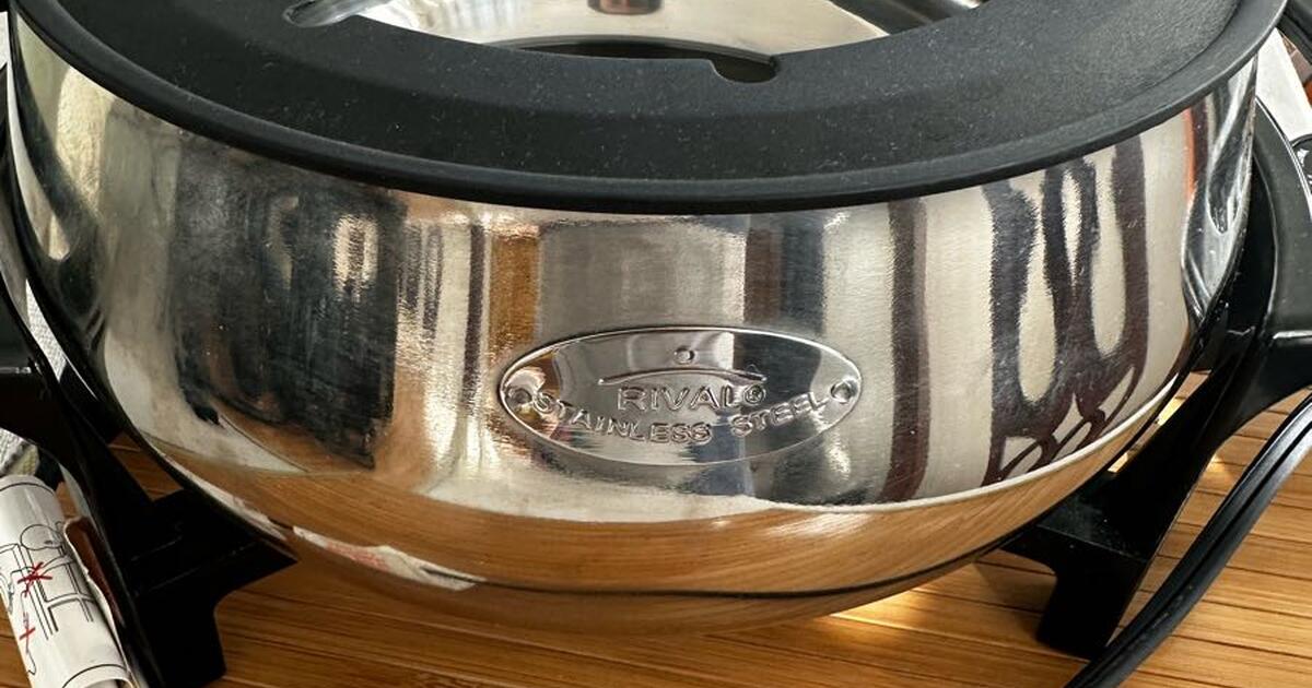 Rival Stainless Steel Electric Fondue Pot for $20 in Thousand Oaks, CA ...