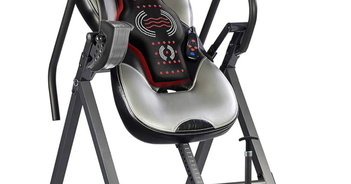 INNOVA HEALTH AND FITNESS ITM5900 Advanced Heat and Massage Inversion ...