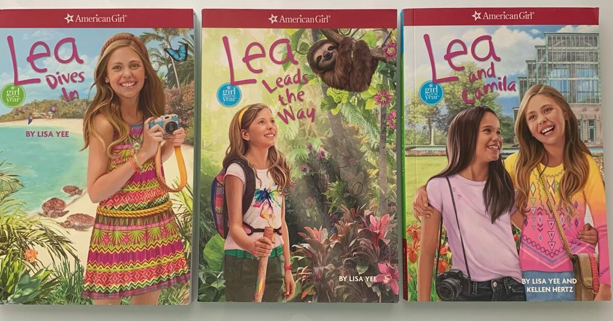 AMERICAN GIRL, LEA Books, Set: 1-3, Great Condition, Soft Cover, Kids ...
