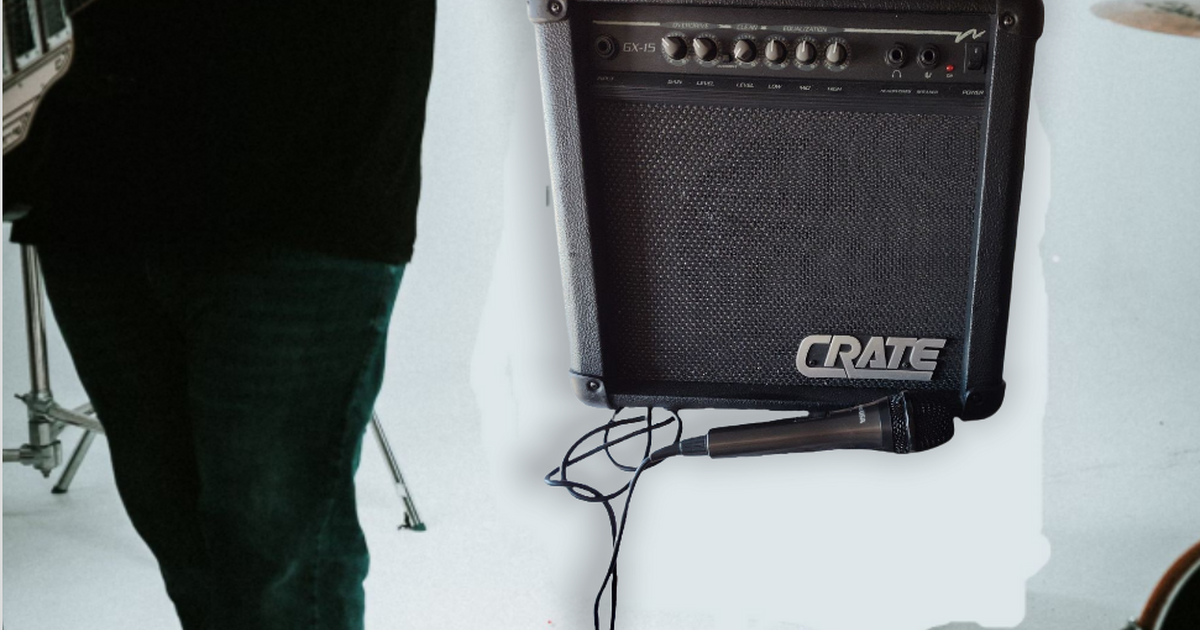 Crate GX-15 Guitar Amplifier with Microphone for $100 in Milpitas, CA ...
