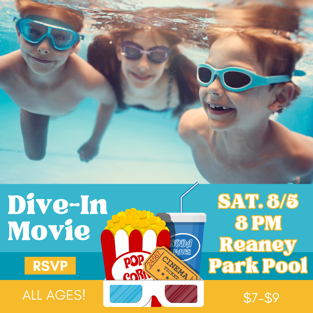 Join #PullmanParksandRec for a dive-in movie night at the Reaney Park ...