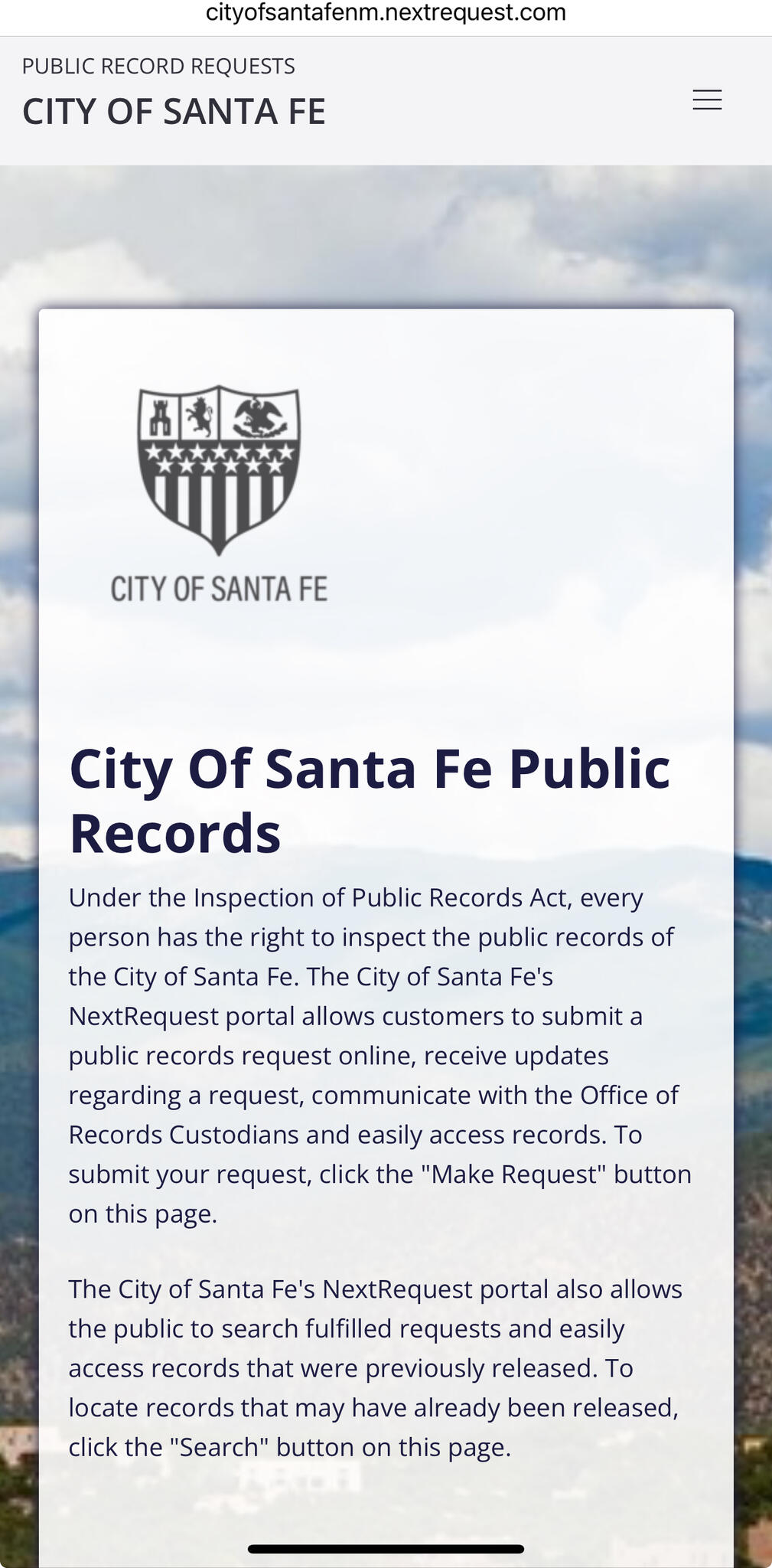 Do you need a copy of a police report completed by SFPD? (Santa Fe ...