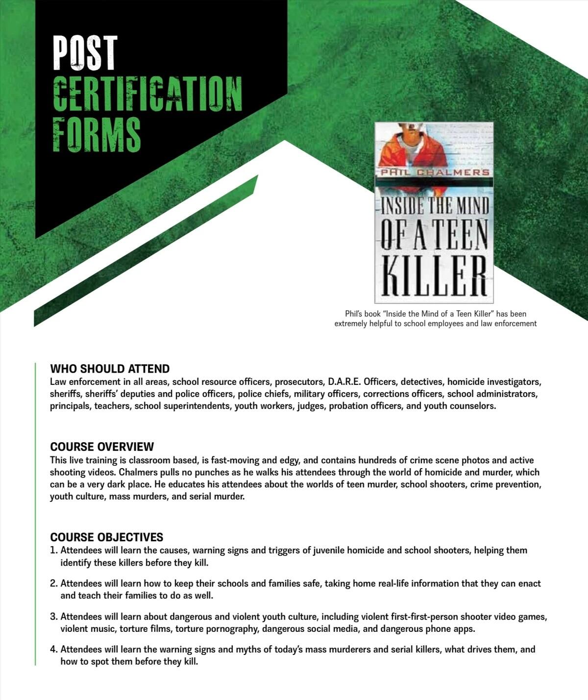 Profiling Teen Killers, School Shooters, Mass Murderers and Serial ...