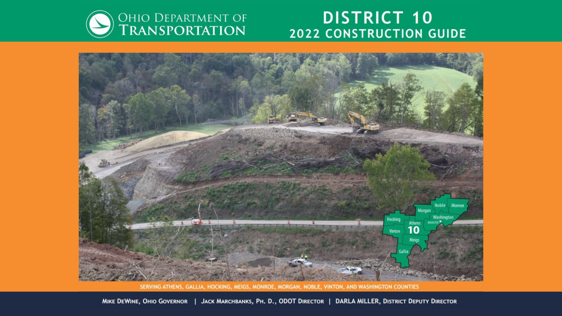 Construction Kicks off in ODOT District 10 Southeast Ohio. (Ohio ...