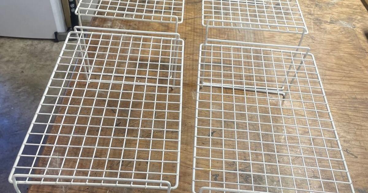 Set of 4 Wire Shelf Risers for Free in Spring, TX | For Sale & Free ...