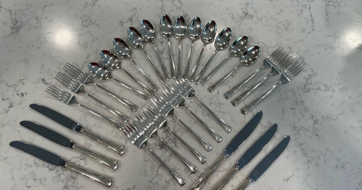 Greenbrier Sterling by Gotham silver 30 pieces for $675 in League City ...