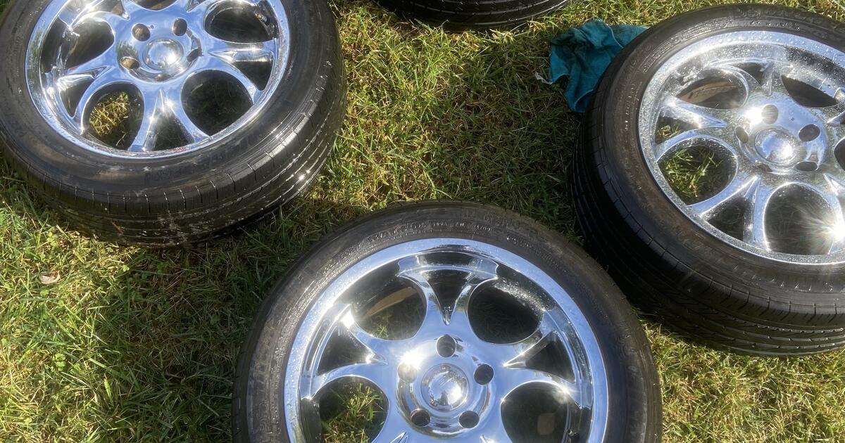 Set of 4 Chrome Rims (tires not included) for $175 in Baltimore, MD ...