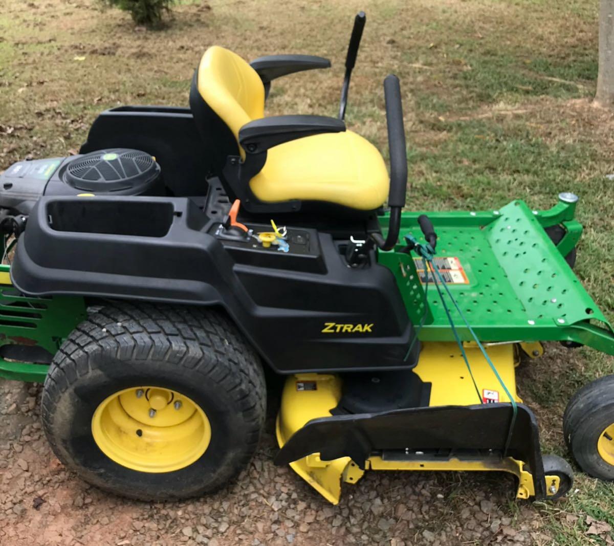 Z525E 24 HP V-Twin Dual Hydrostatic 54 Inch Zero Turn Lawn Mower W ...