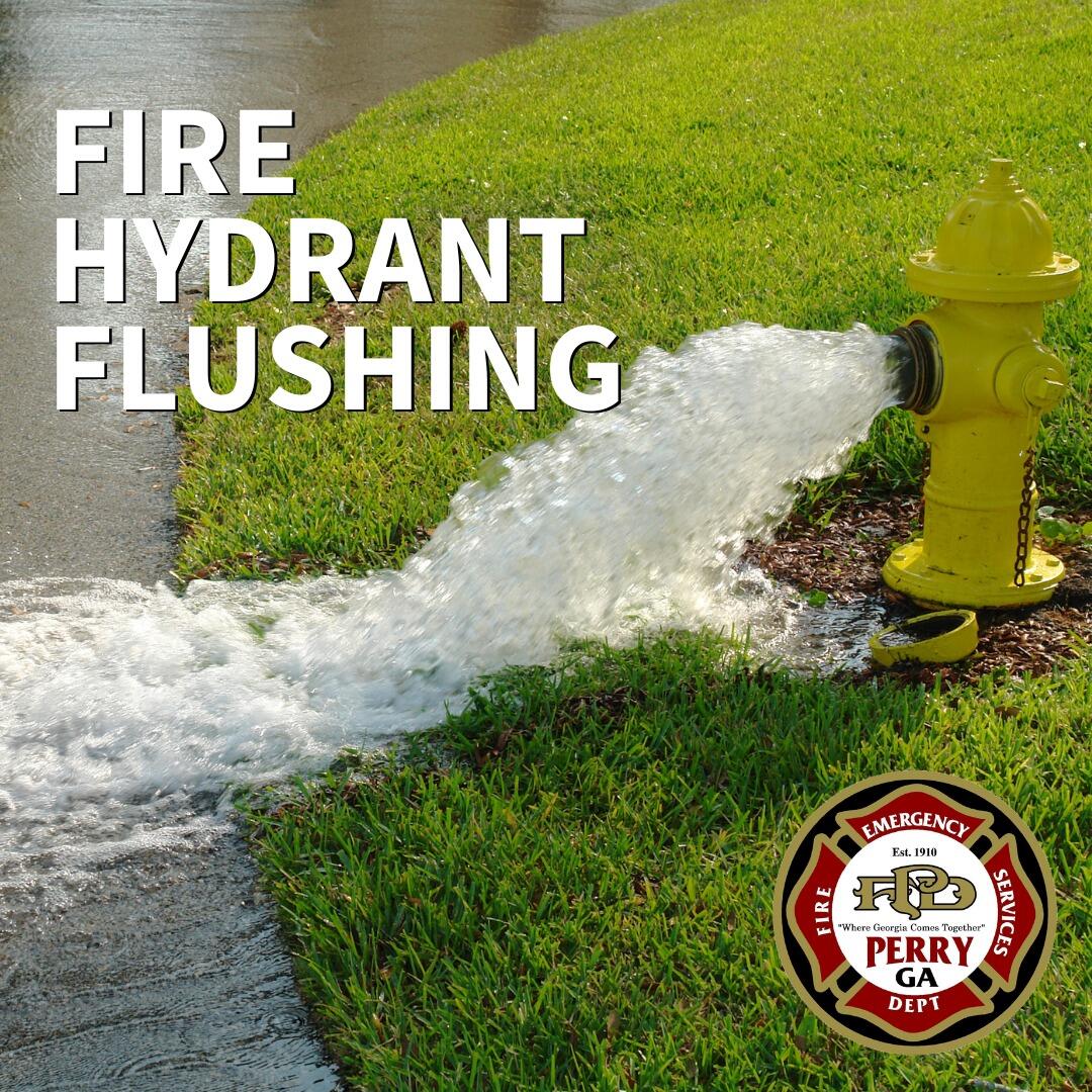 Perry Fire & Emergency Services crews will conduct hydrant flushing in ...