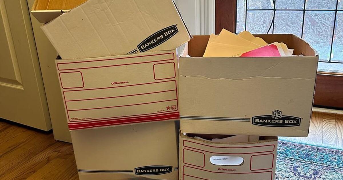 5 Banker Boxes and 100 Folders for Free in Marietta, GA | For Sale ...