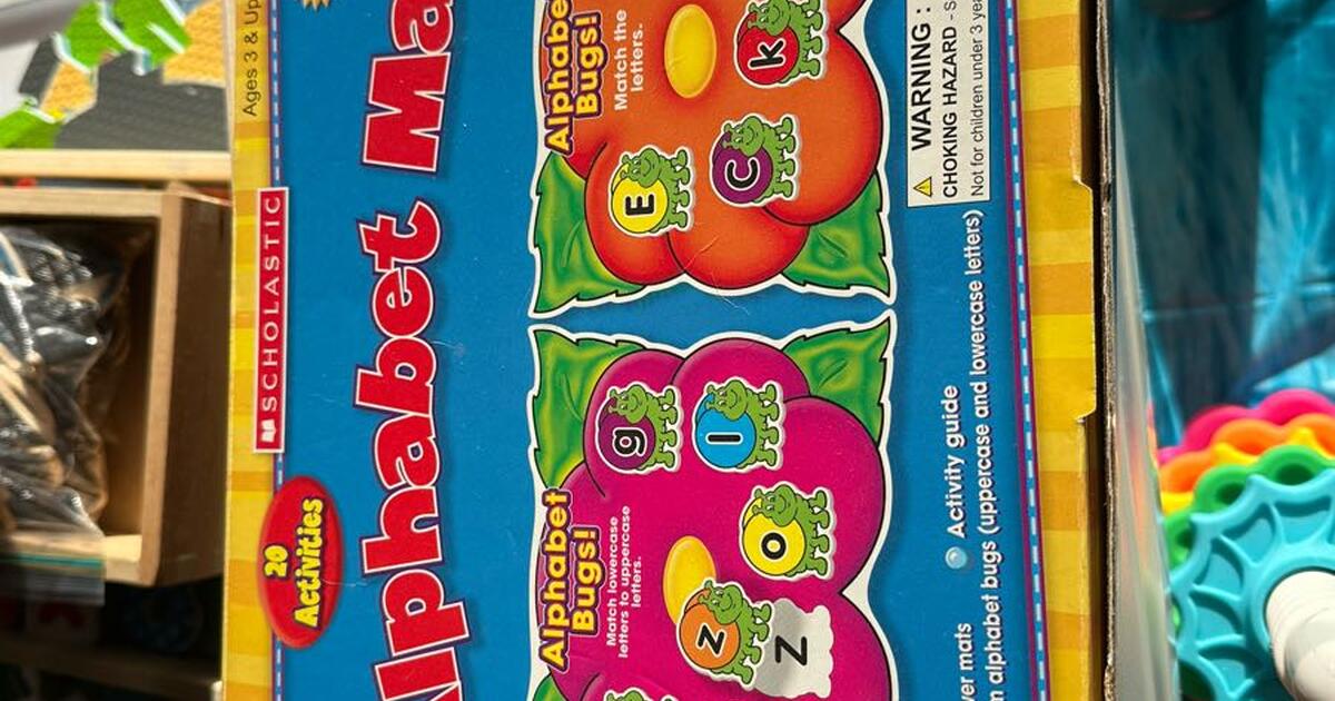 Alpha Mats Activity Set for $5 in Aurora, CO | For Sale & Free — Nextdoor