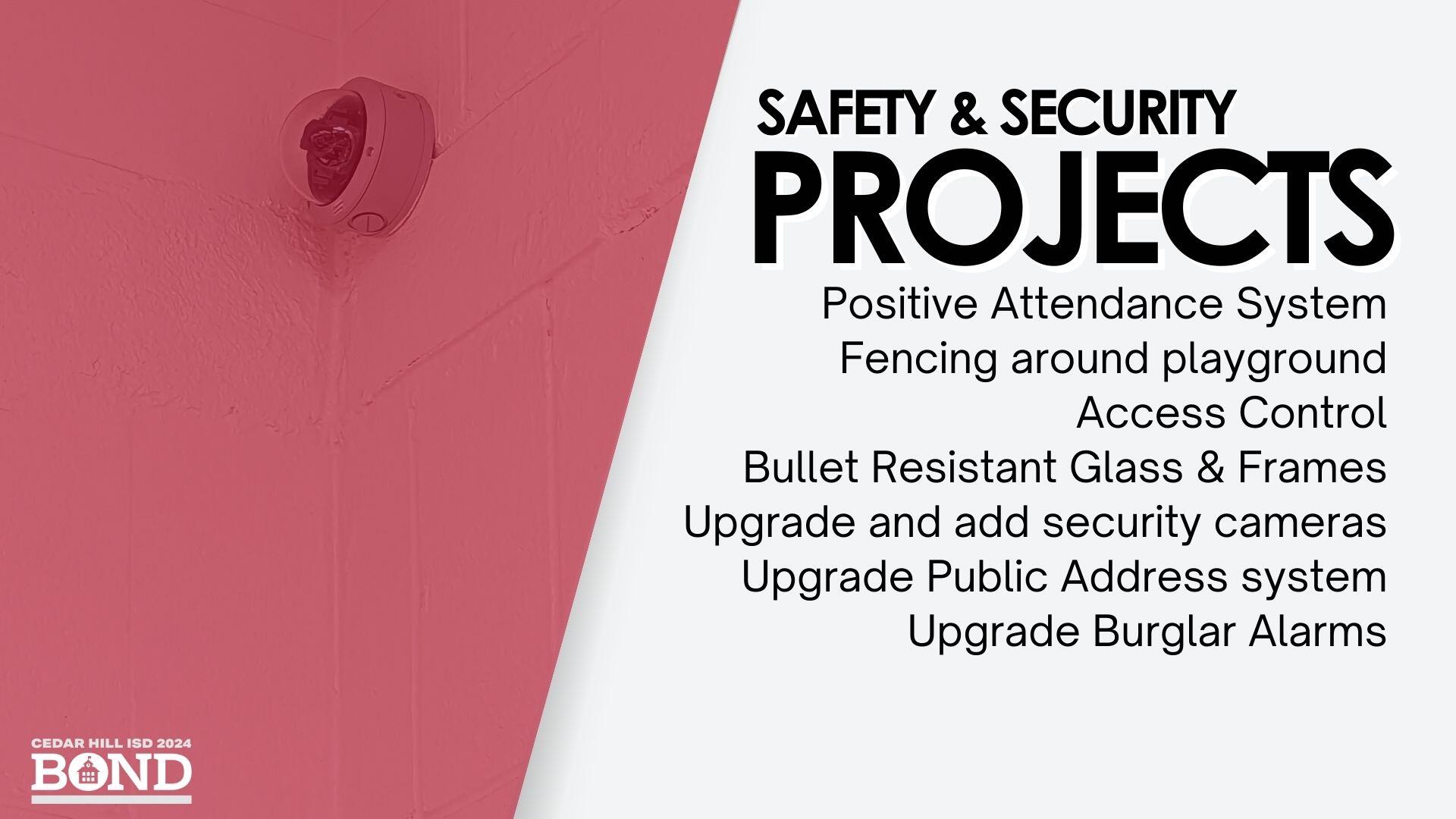 The 2024 Cedar Hill ISD Bond is focused on strengthening security at its campuses. (Cedar Hill ...