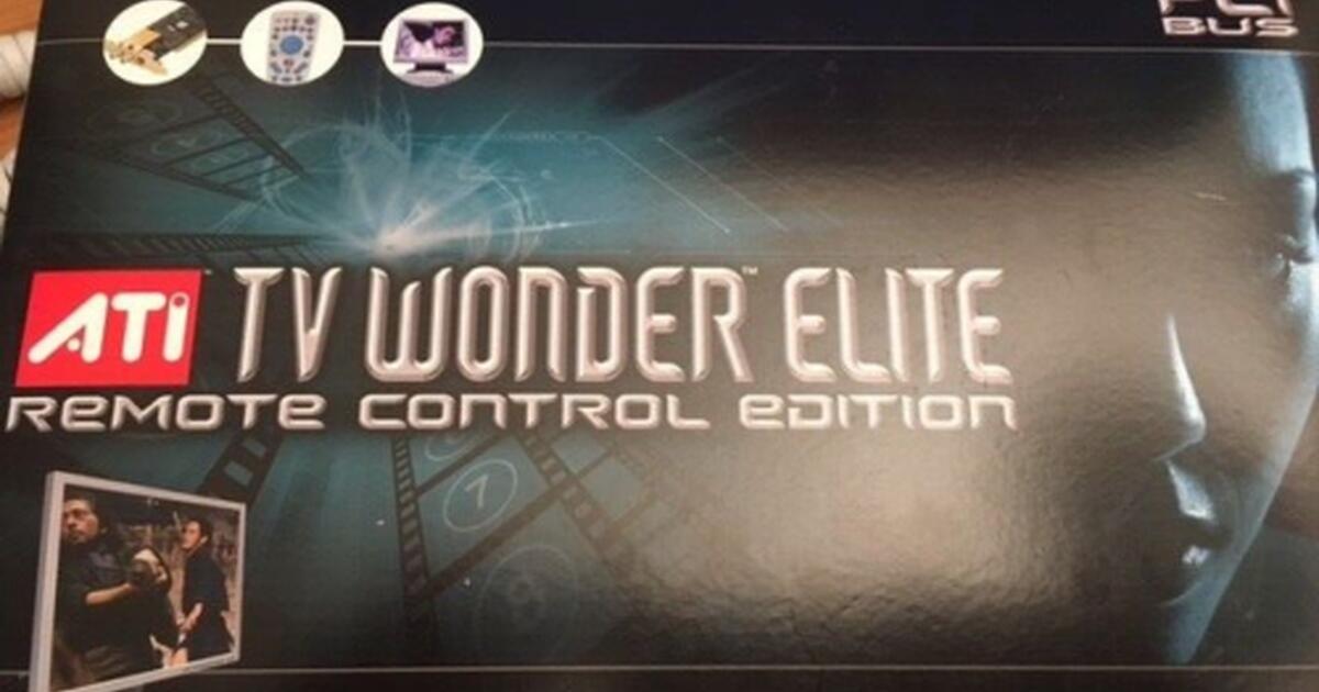 ATI TV Wonder Elite PCI Remote Control Edition Home Theater Highest ...