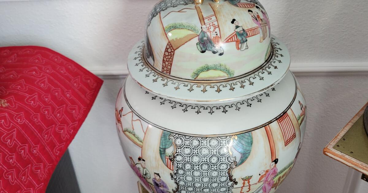 A Large Oriental Jinger Jar That's About 21 Inches for $300 in ...