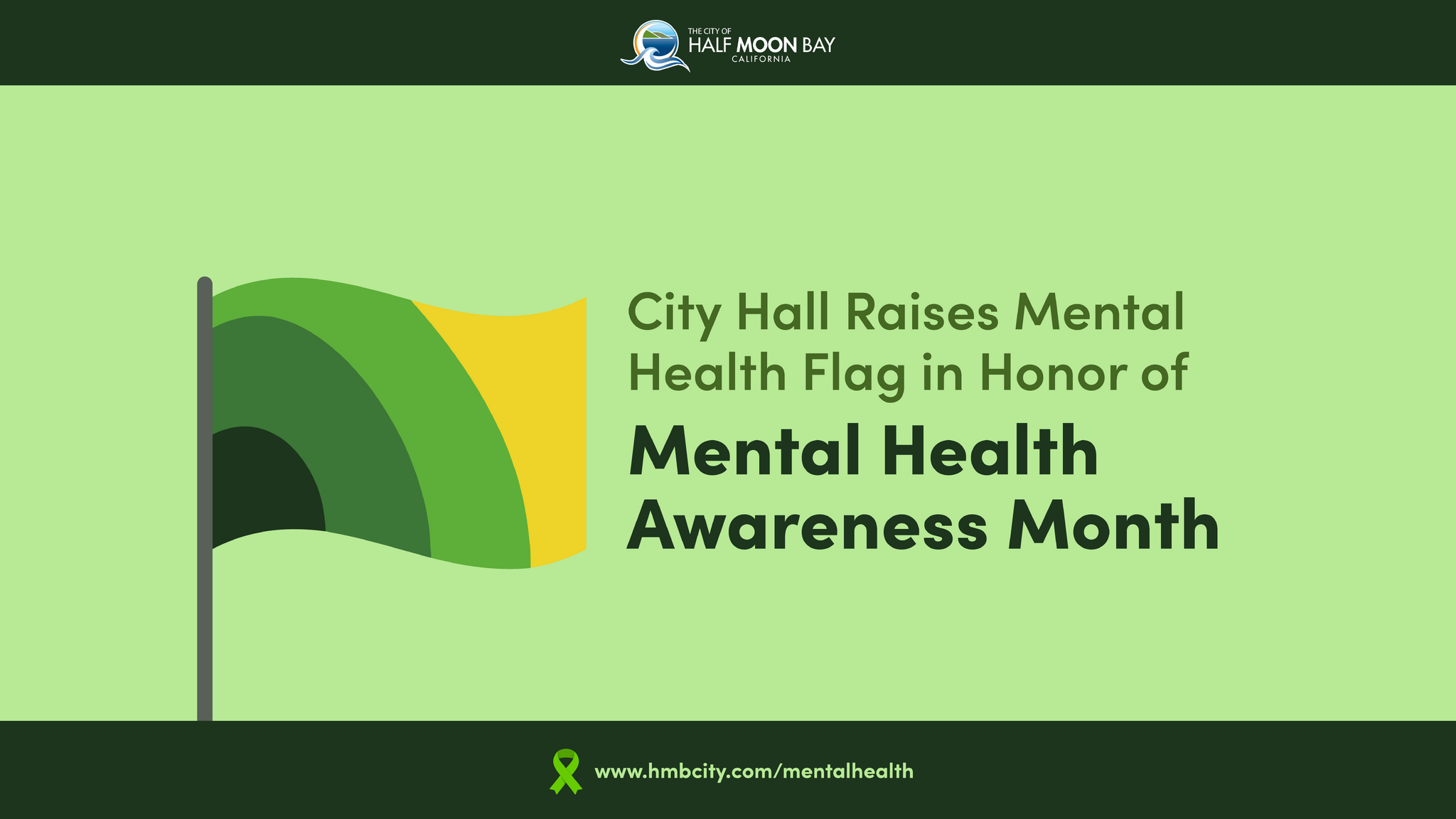 City Hall Raises Mental Health Flag in Honor of Mental Health Awareness ...