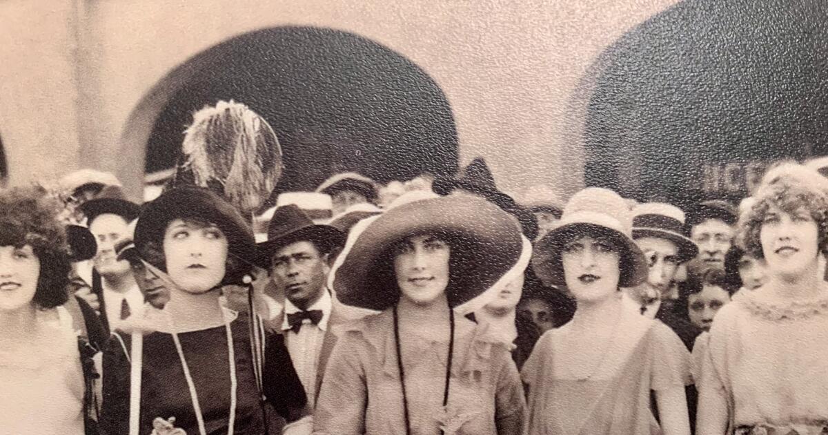 MILES WEAVER DANCE HALL LADIES PANORAMIC PHOTO ON WOOD for $50 in ...