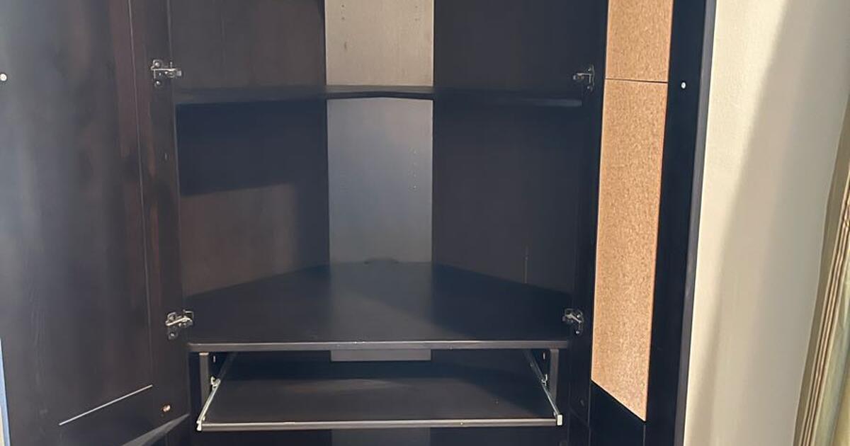 Corner computer cabinet for Free in Atlanta, GA | For Sale & Free ...