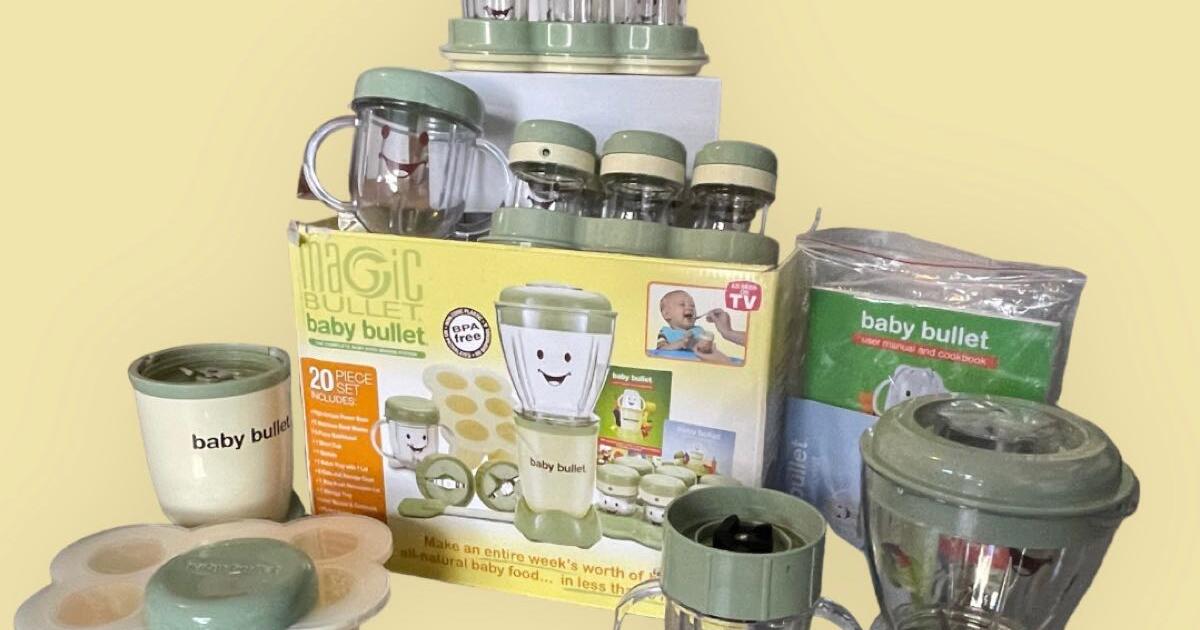Magic Baby Bullet 20+ set for making baby food for $50 in Palm Coast ...