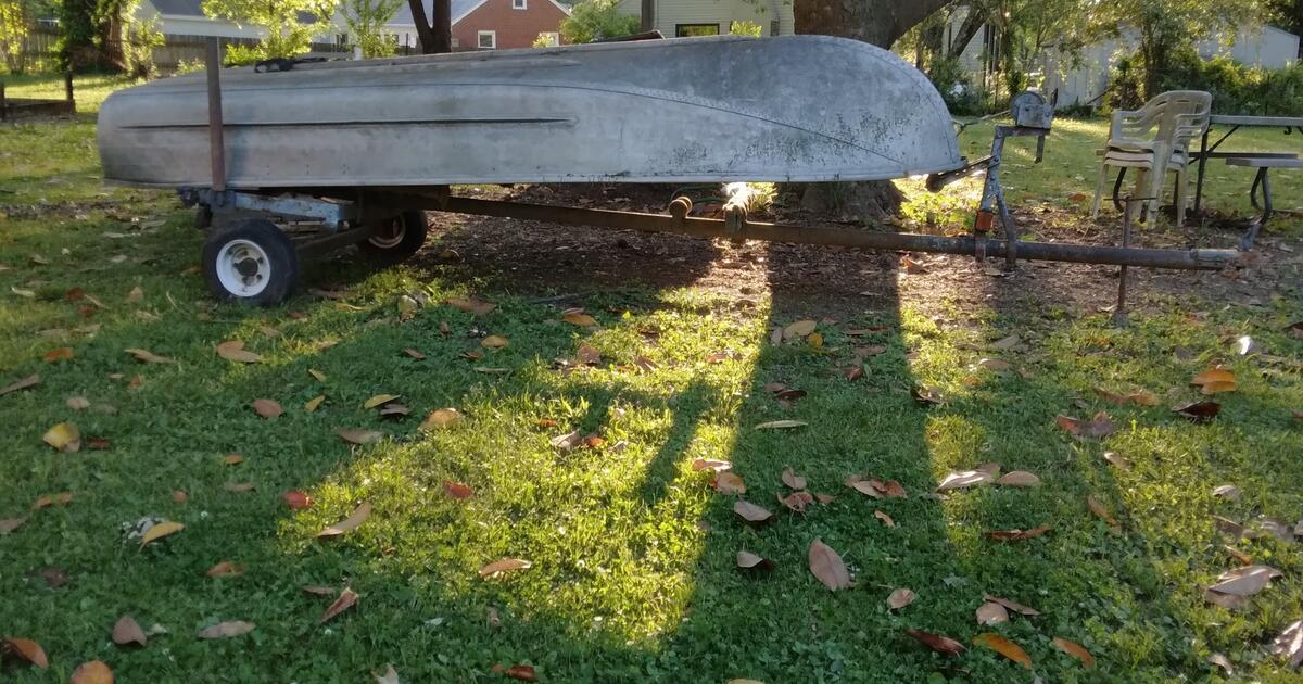 12 Ft V Hull John Boar w/trailer for $250 in Memphis, TN | For Sale ...