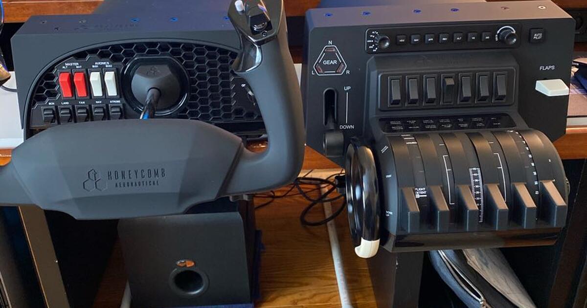 Honeycomb Aeronautical Flight Simulator Controls. for $500 in ...