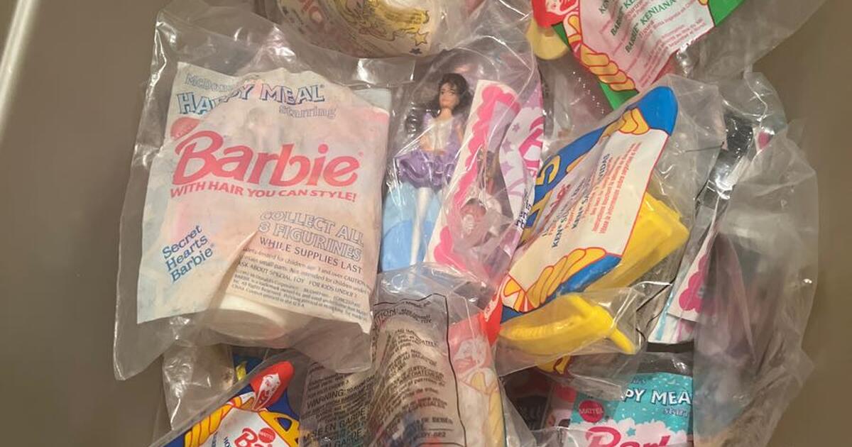 Vintage Barbie Happy Meal Toys for $75 in Beaumont, CA | For Sale ...