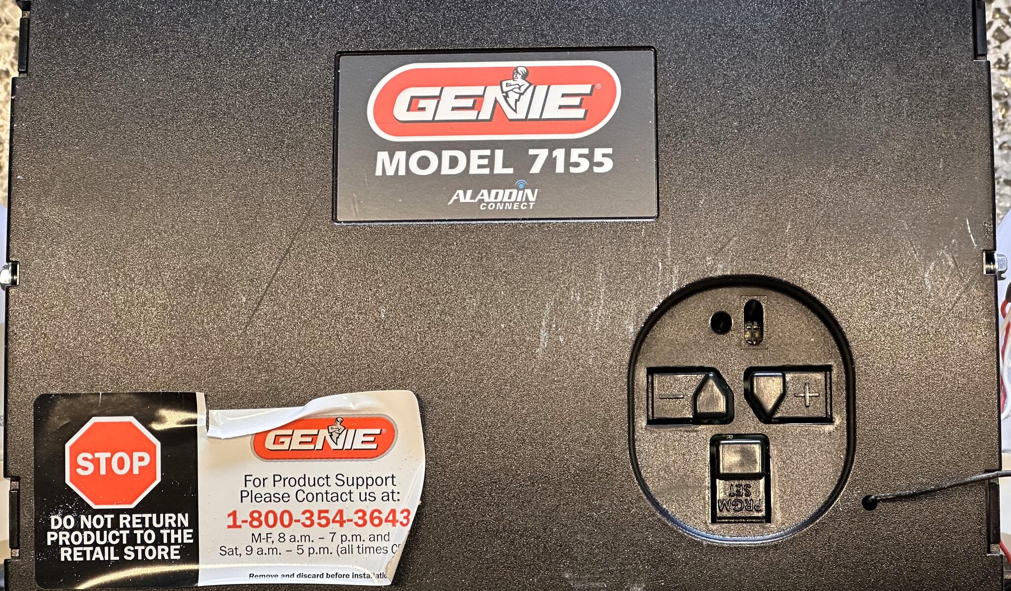 Free: Garage Door Opener - preassembled Genie 7155 Belt Drive for Free ...
