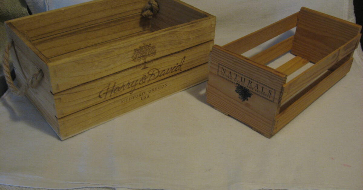 WOODEN CRATES. Your choice. for $6 in Sequim, WA | For Sale & Free ...