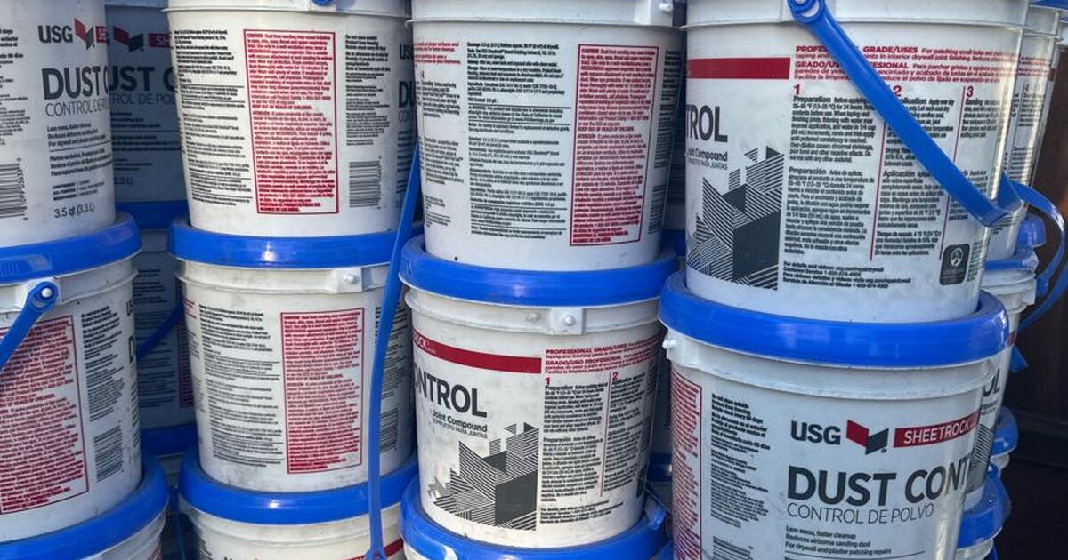 USG Sheetrock Dust Control Joint Compound for $5 in Concord, CA | For ...