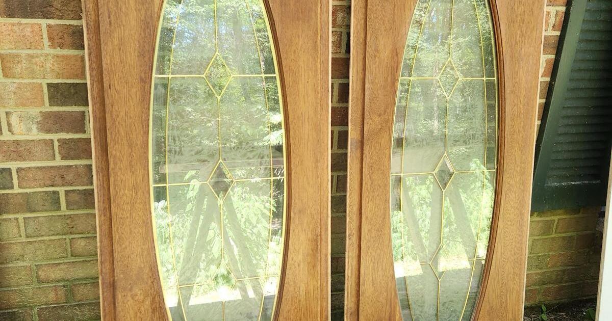 Oval, Leaded, Etched Beveled Glass Windows for Free in Charlotte, NC ...