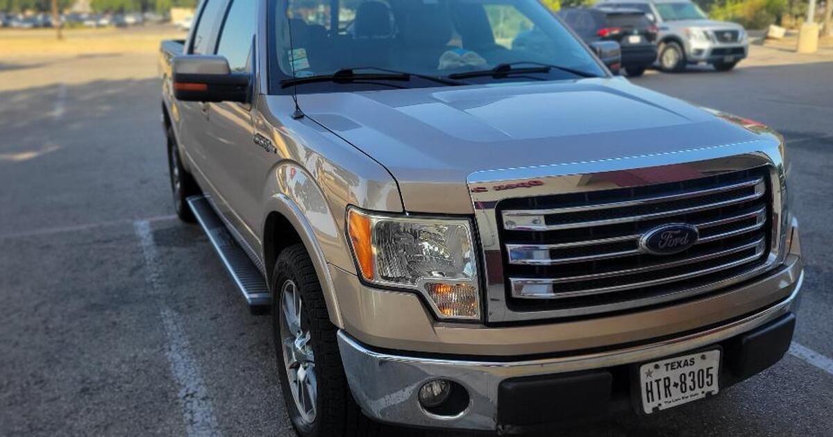 2014 Ford F150 Lariat super crew, 5.0 V8 engine / Gold for $18000 in ...